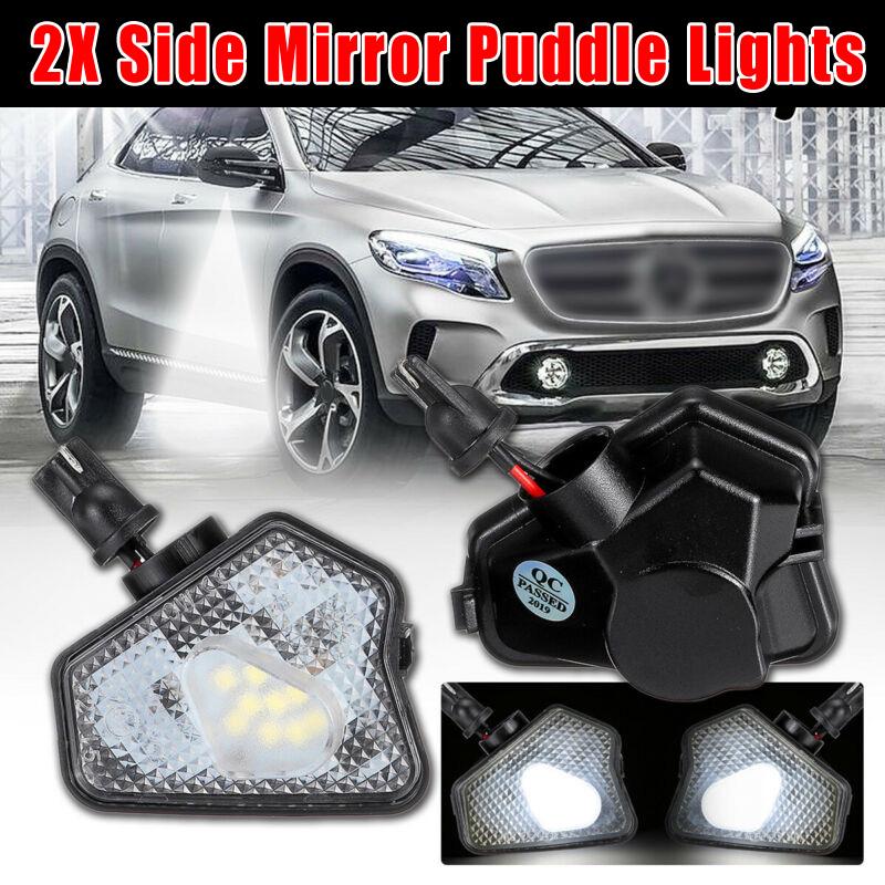 LED Mirror Puddle Reverse Lights For Mercedes W117/204/212/221 W218 ...