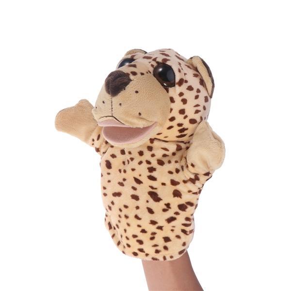 Buy Adorable Plush Hand Puppet Leopard Zoo Friends Animals Educational ...