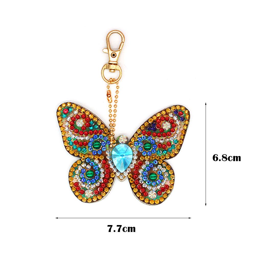 Buy 6pcs DIY Butterfly Full Drill Special Shaped Diamond Painting ...