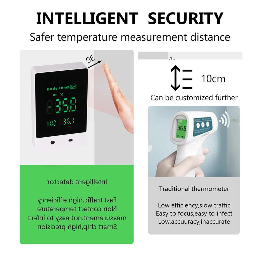 Buy AA BB A8S Non-contact Infrared Thermometer High Precision Automatic ...