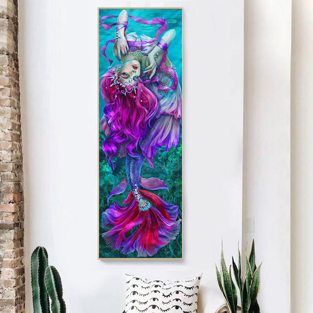 Cheap DIY Fashion Mermaid Full Drill Diamond Painting 5D Bead Art ...