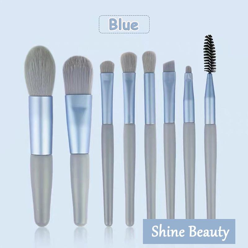 Buy Mini Makeup Brush Set Eyeshadow Brush/Blush Brush Set 8 Cute Mini ...