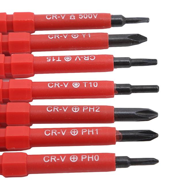 Buy Set Multi Functional Magnetic Holder Screwdriver Bits Hand Tools ...