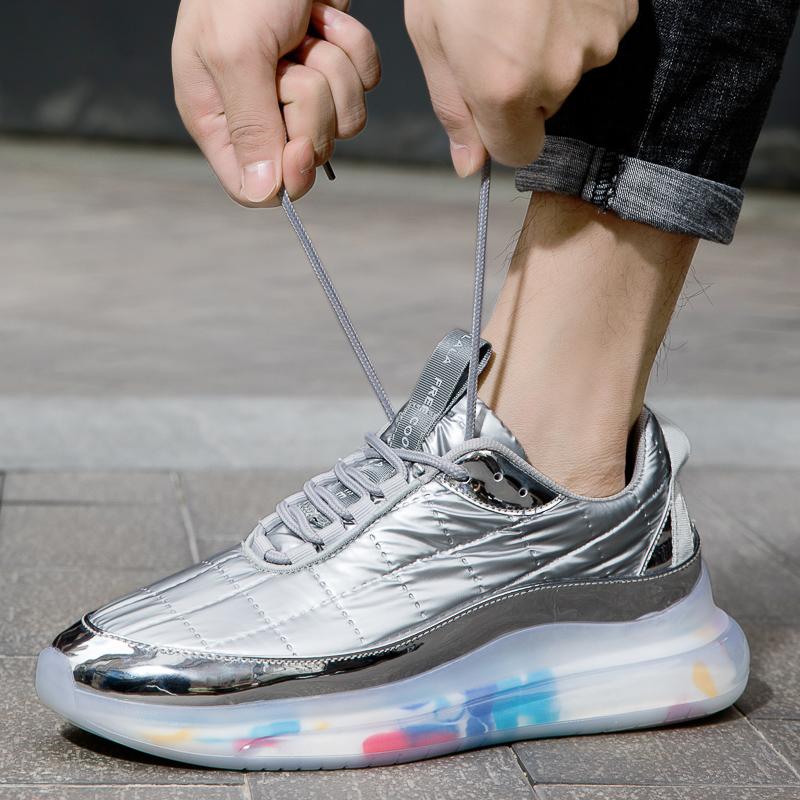 Buy Men's New Fashion Popcorn Shoes Youth Soft Comfortable Casual Shoes ...