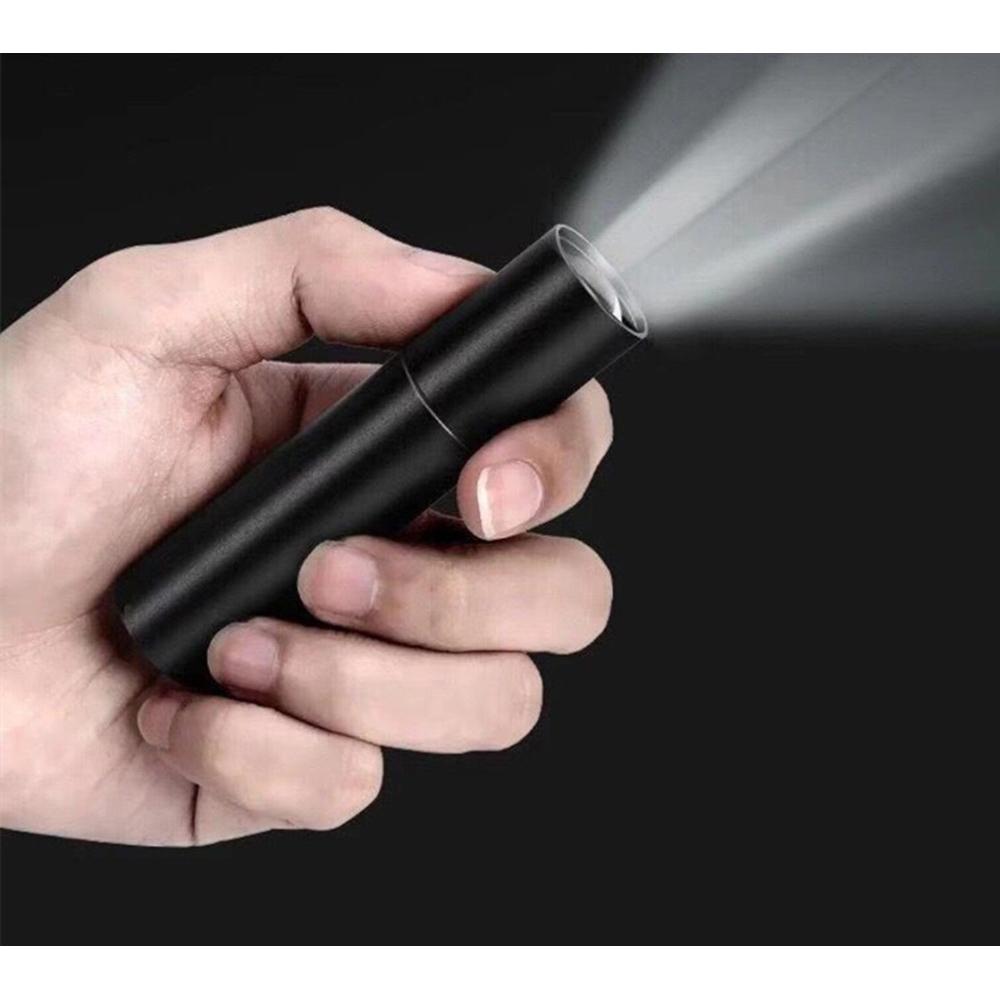 Buy Super Bright Mini Light 3 Modes USB Rechargeable Mini Flashlight ...