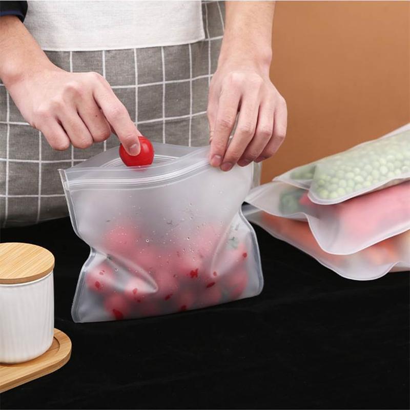 Buy Self Sealing Bag Peva Food Bag Fresh-Keeping Bag Separate Packaging ...