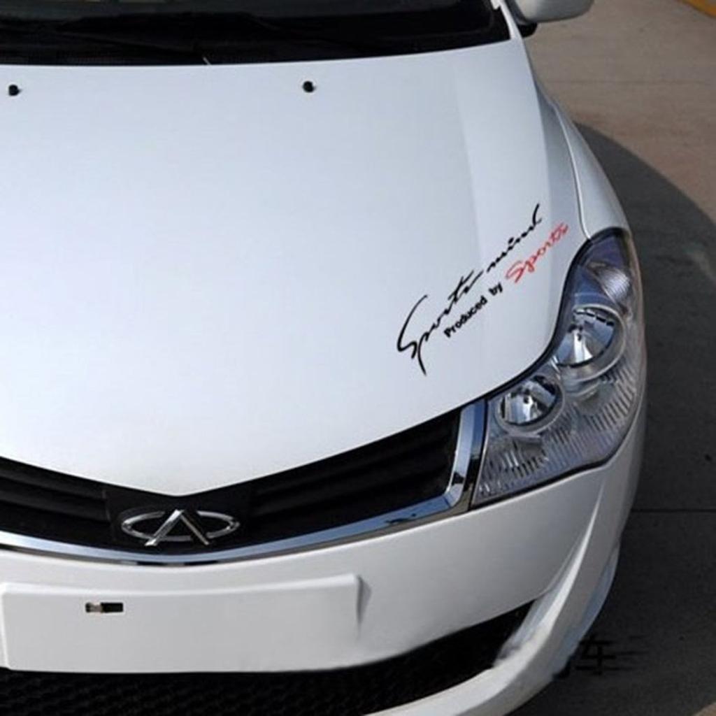 Buy BEST SPORT1 Reflective Light Eyebrow Car Sticker Car Cover Sport ...