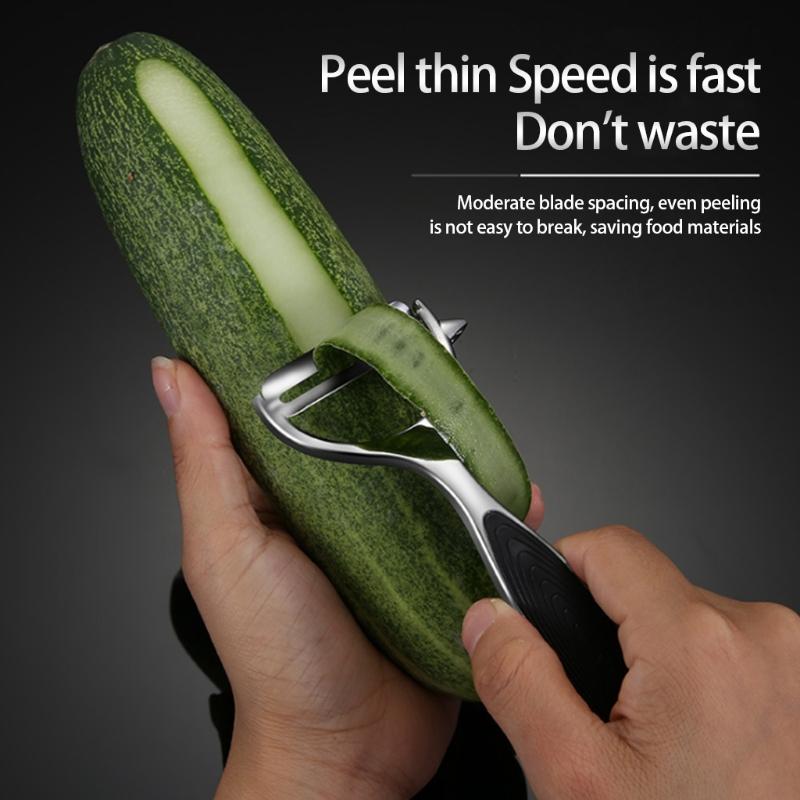 Buy Kitchen Gadget Tool Vegetable Fruit Peeler Blade Cucumber Kirsite ...