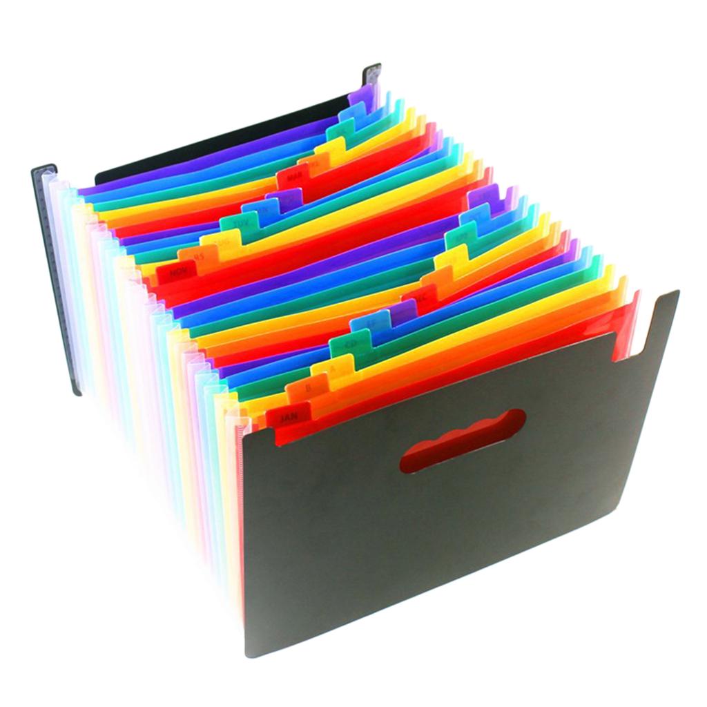 13Part A4 Office Expanding File Folder Desk Storage Stand Document ...