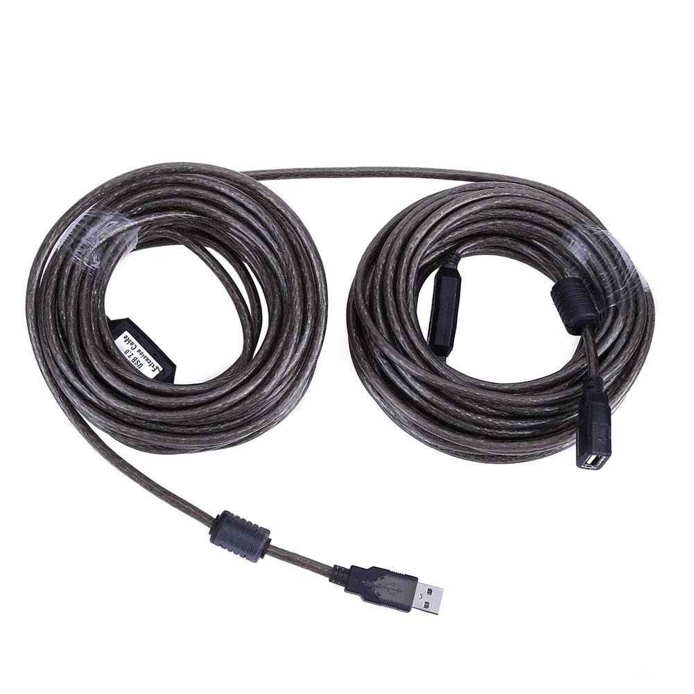 Buy 20m High Speed USB 2.0 Male To Female Signal Amplifier Extension ...