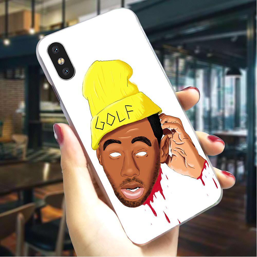 Tyler The Creator Pop Rap Phone Case For iPhone X Cover 6 6S Plus 7 8 ...