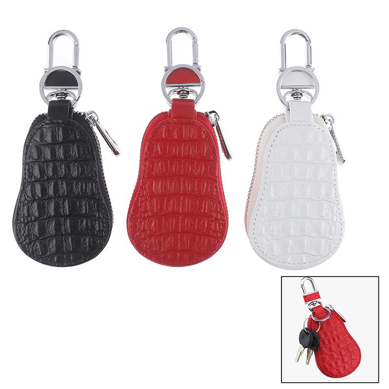 Gourd-Shaped Leather Key Case Keys Car Keys Wallet Ring Bag uygun ...