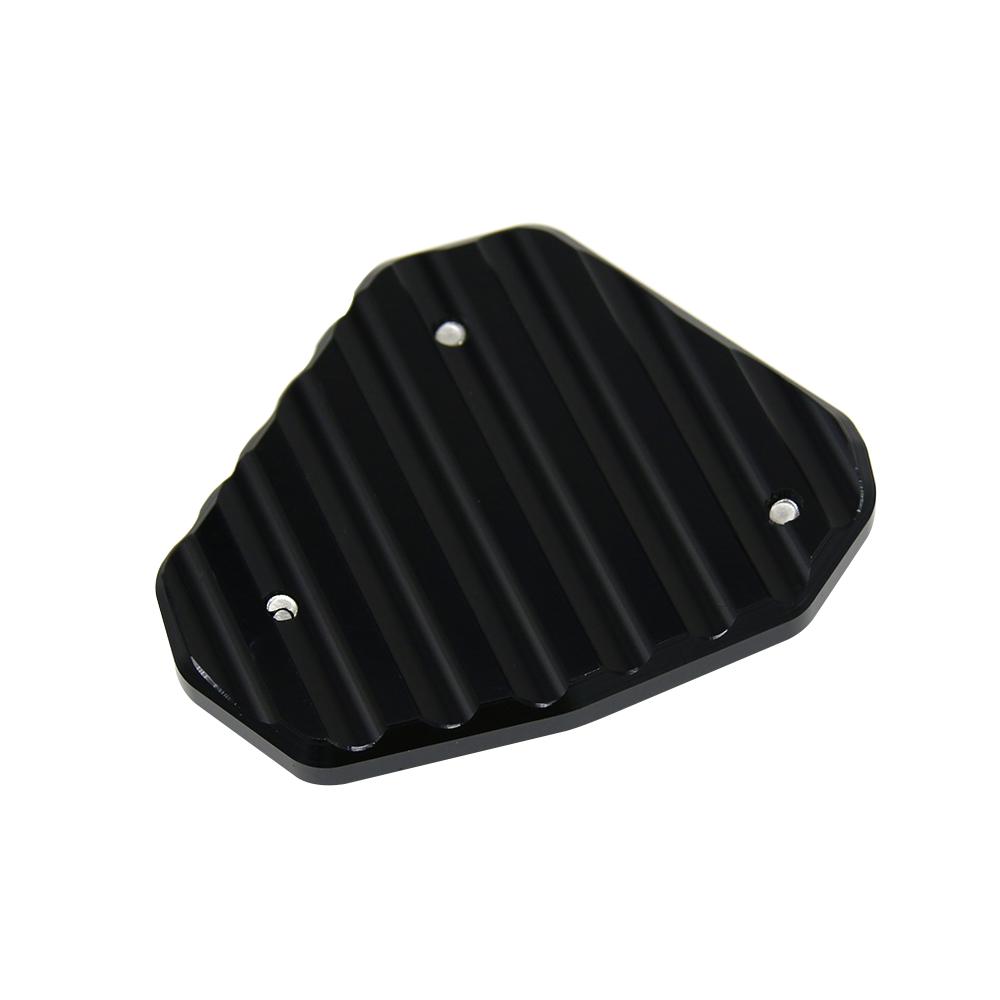 Buy Motorcycle Kickstand Pad, Side Stand Support Plate Add Stability ...