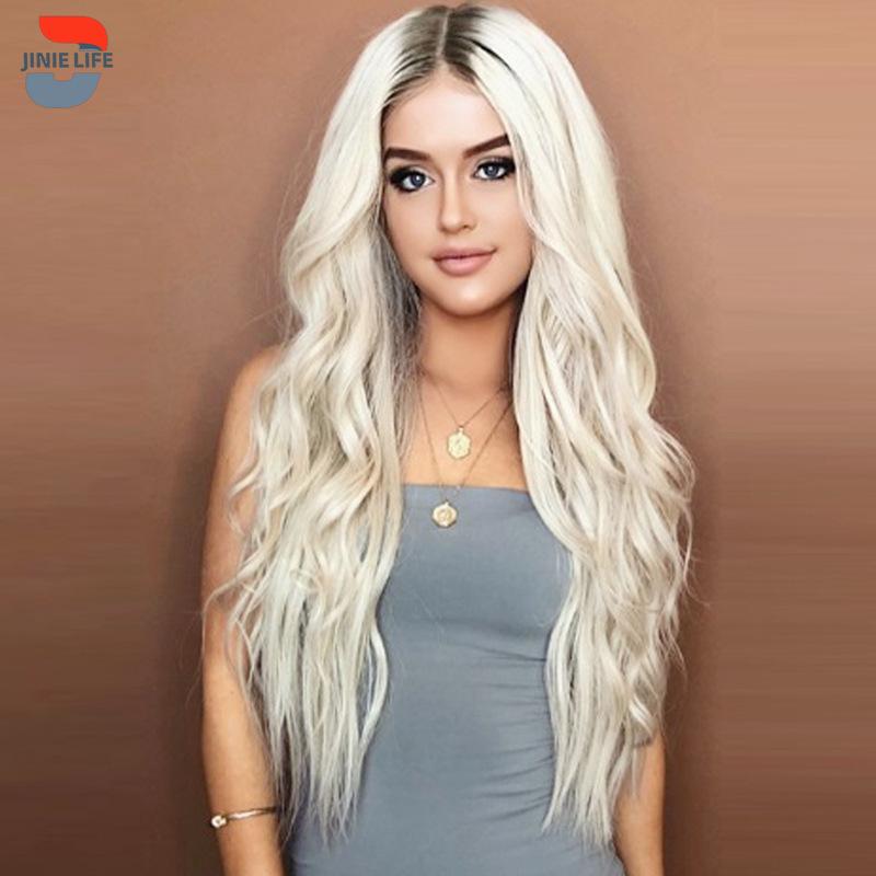 Buy Machine-made Women's Wig Is Natural and Lifelike, Long Curly Hair ...