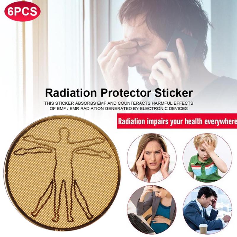 Buy 6Pcs Anti Radiation Protector Shield Emf Protection Cell Phone ...