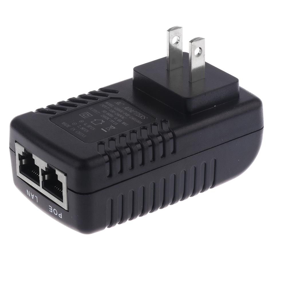 Cheap 24V 1A PoE Injector Power Over Ethernet Adapter for 802.3 af IP ...