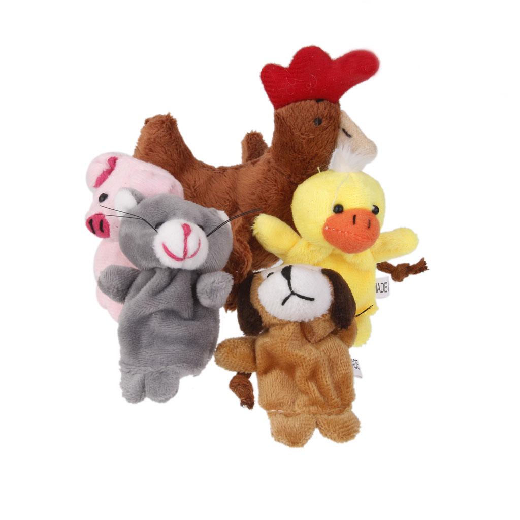 Set of 5pcs Finger Puppets the Little Red Hen uygun fiyatlı satın alın ...