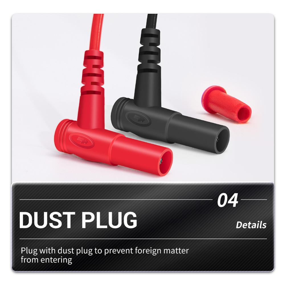 Buy 1 Pair 20A 1000V Universal Multimeter Probe Spring Test Leads For ...