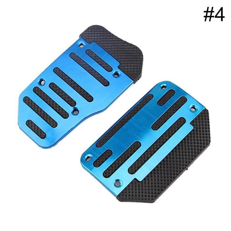 Buy Aluminum Manual/automatic Car Pedal Footboard Pad Cover Kit Foot ...