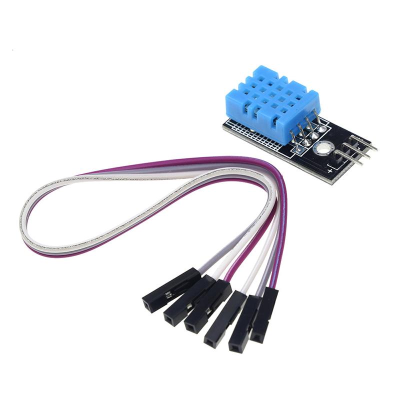 DHT11 Temperature and Relative Humidity Sensor Module with Cable for ...