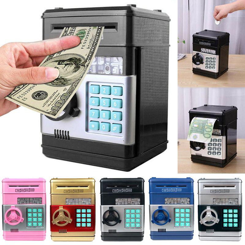 Buy Christmas Gift For Kids Electronic Piggy Bank ATM Password Money ...