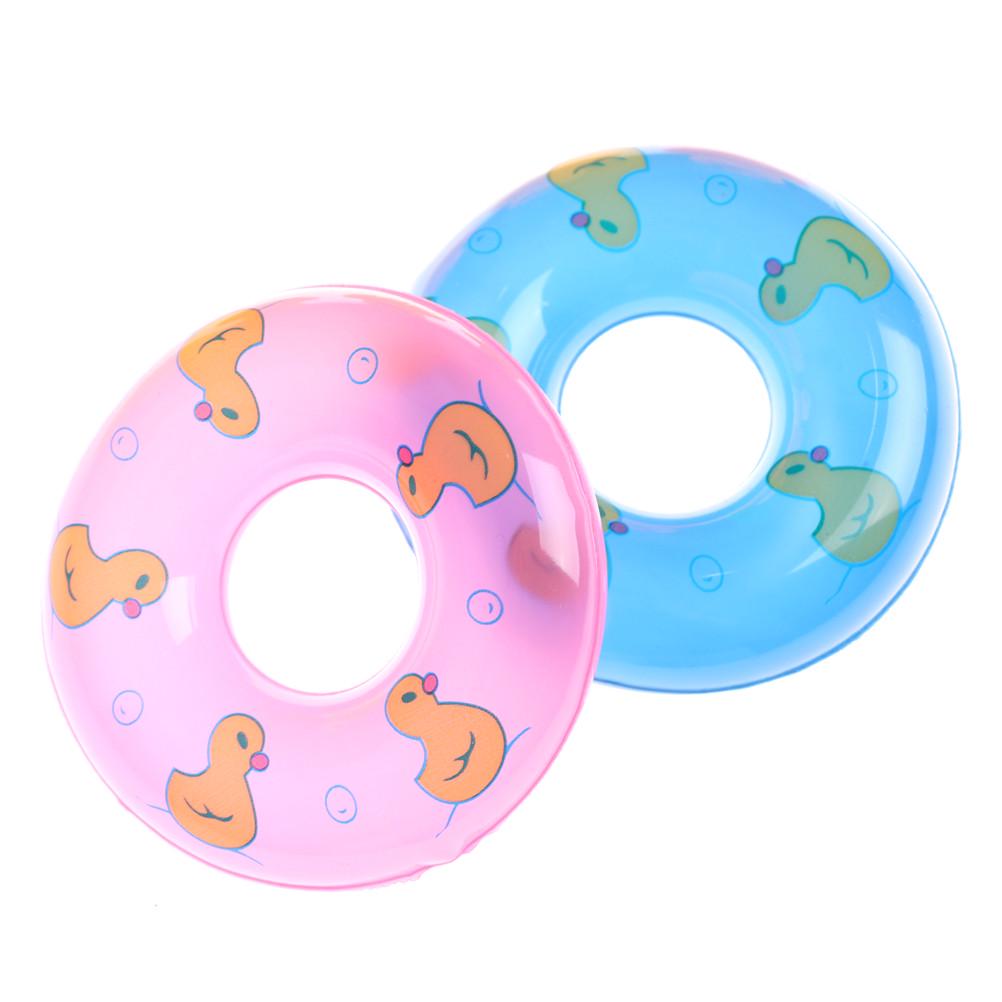 4pcs Rubber Ducks with 2pcs Swimming Rings Shower Bath Floating Baby ...