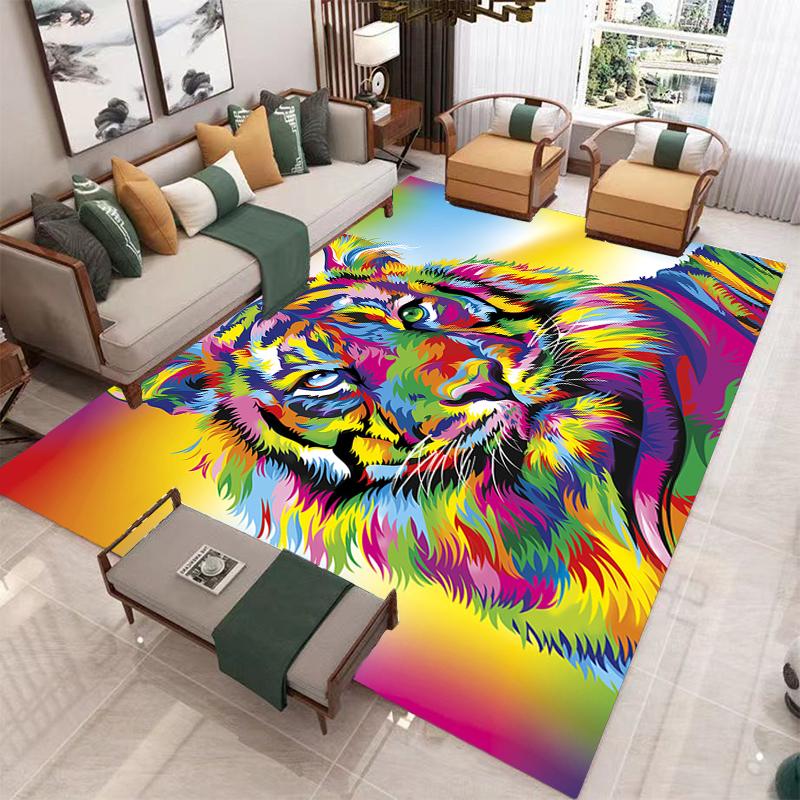 Buy Tiger Carpet Animal Carpet Area Rugs Carpets Children Play Mat Non ...