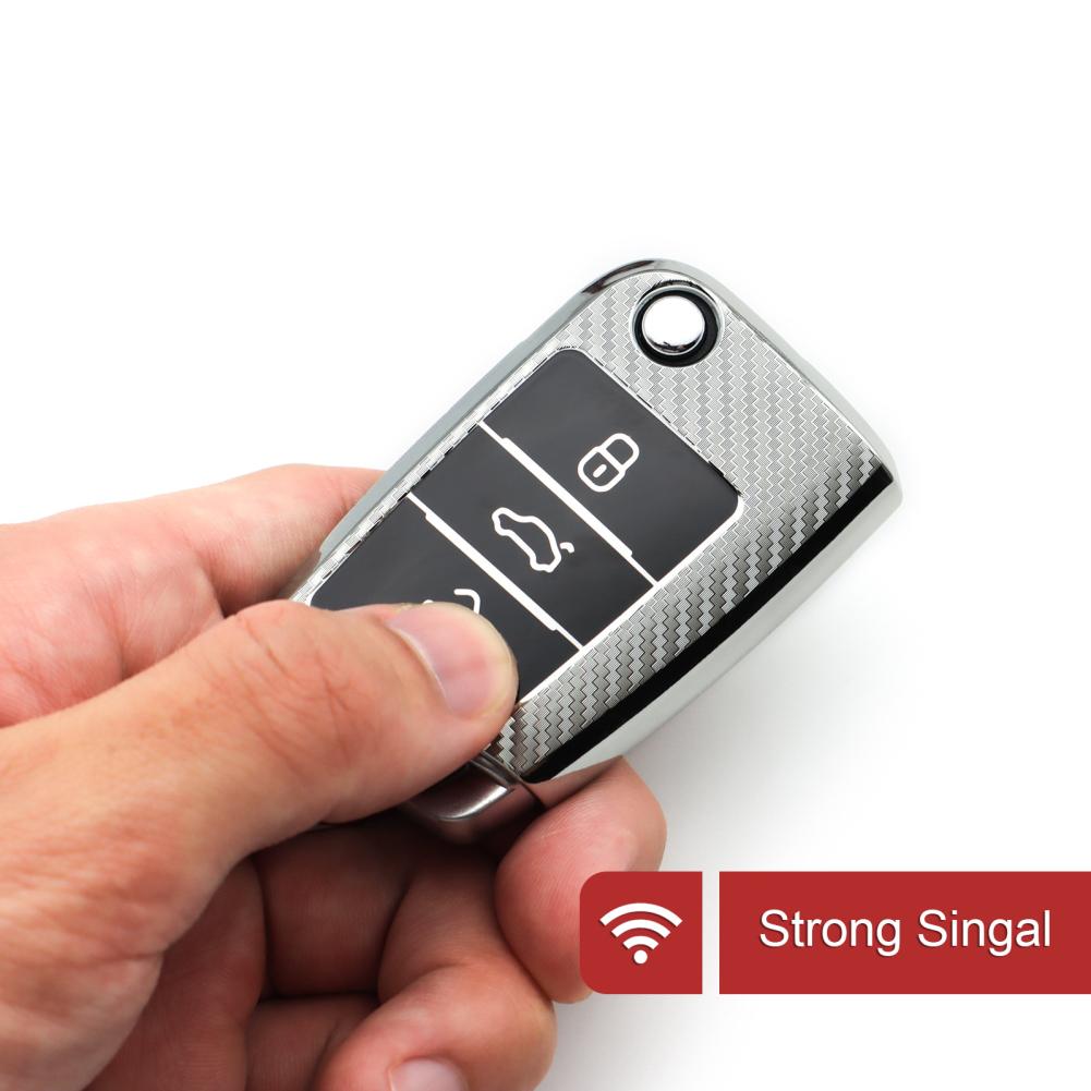 Satın alın 5 Models Carbon Fiber Key Package Key Case Key Remote ...