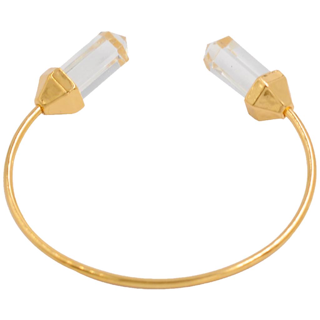 Buy Chic Hex Cylinder Bracelet Women Open Bangle Jewelry Gifts for ...