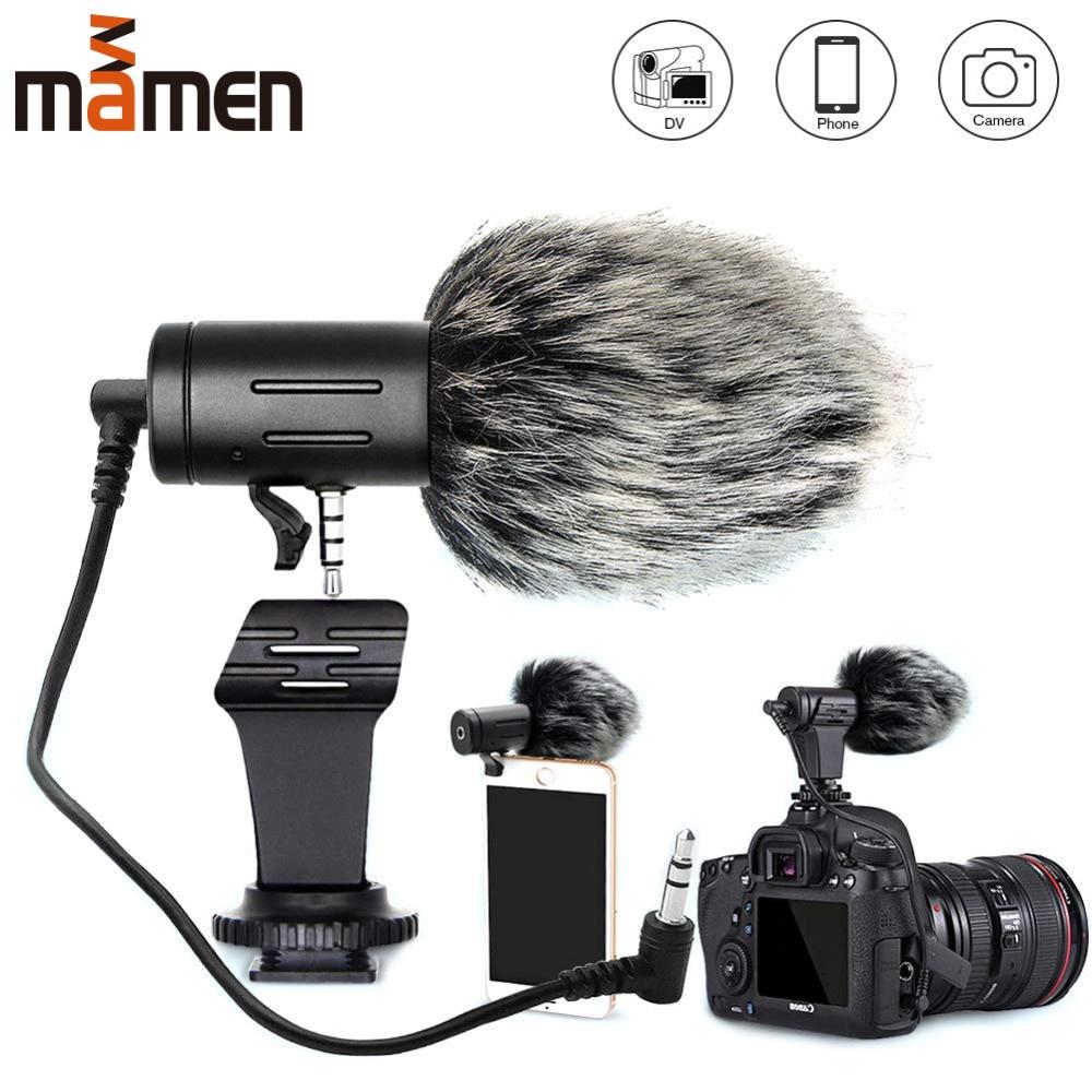 Buy Mini Portable 3.5mm Plug MIC-06 Phone Camera Microphone For iPhone ...