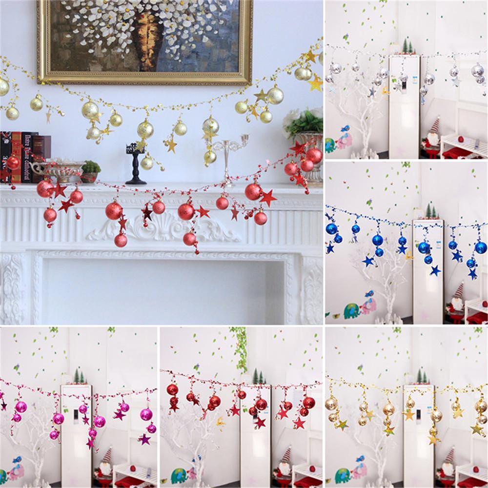 Buy 2M Jingle Ball Bell String for Christmas DIY Party Decoration ...