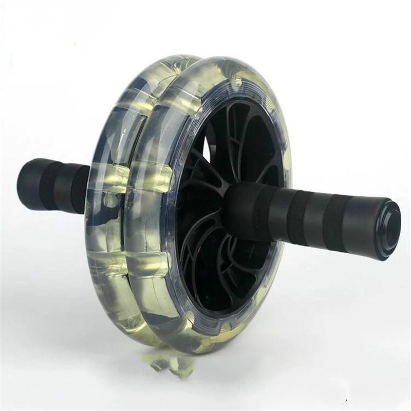 Buy Double-Wheel Fitness Wheel Big Mac Abdominal Wheel Indoor Fitness ...