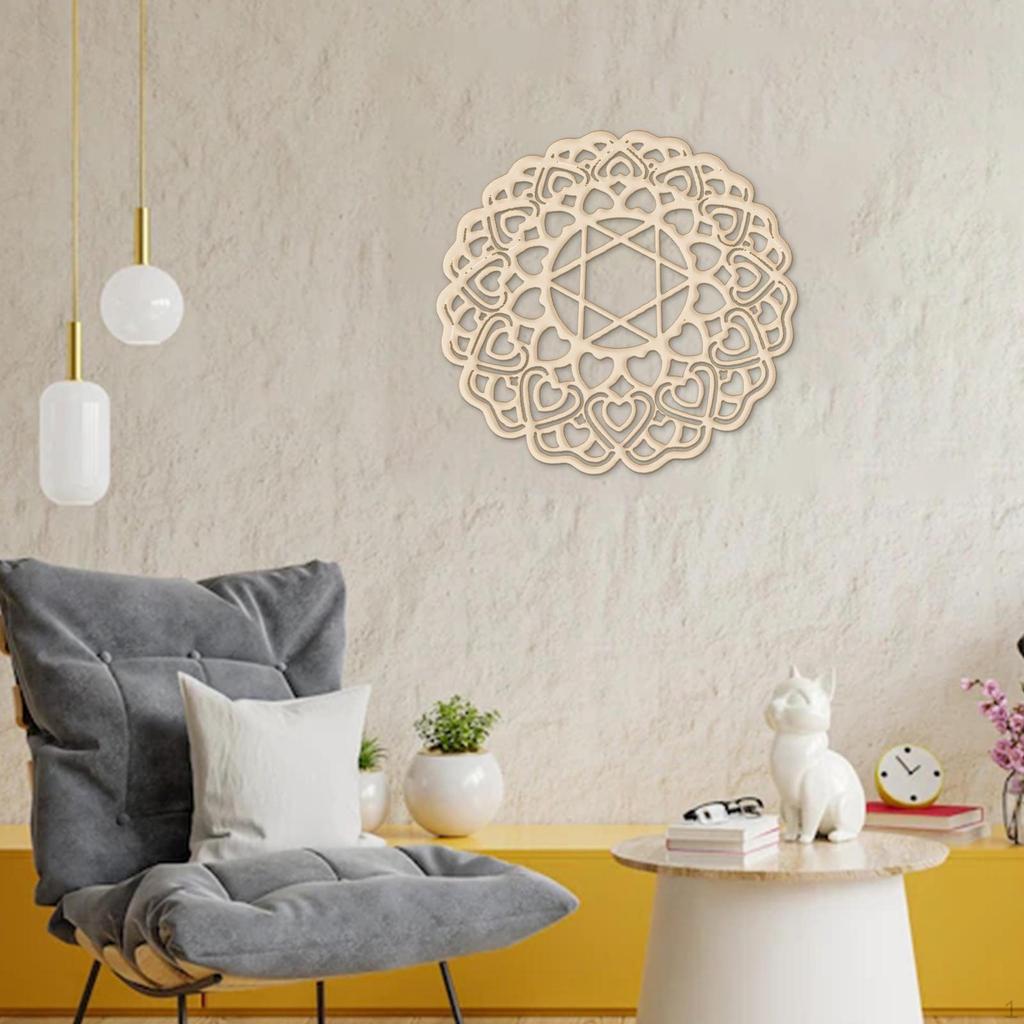 Buy Creative Wall Sculpture Sacred Geometry Gift Pendant for Meditation ...