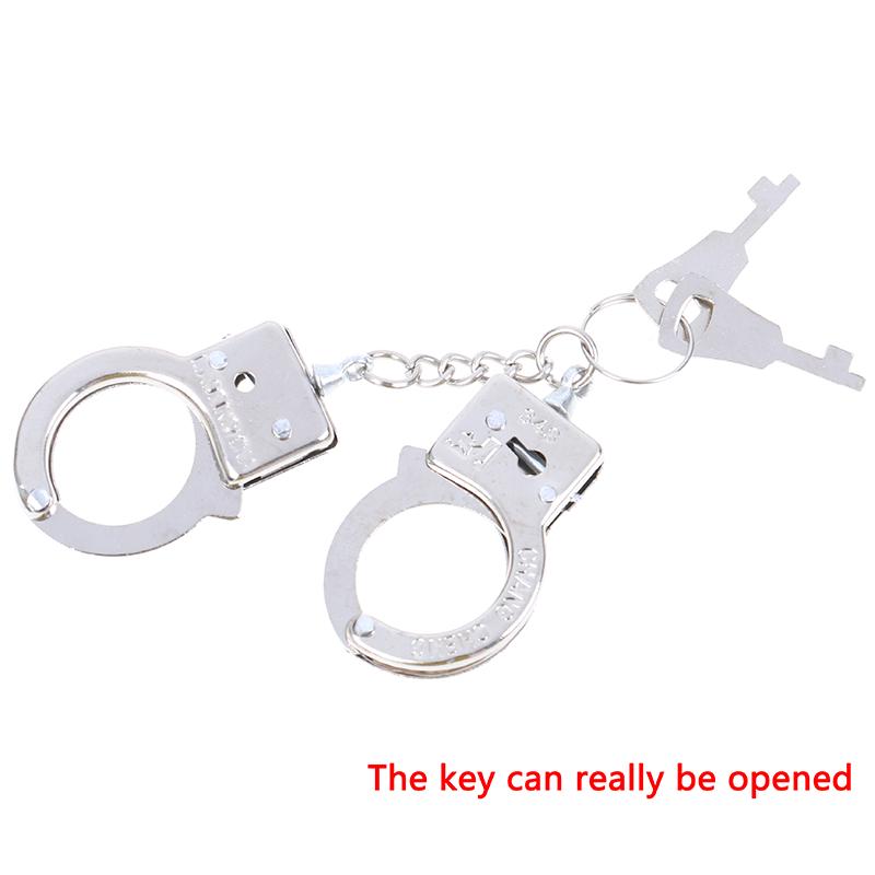Buy Metal Keychain Alloy Key Holder Handcuffs Model Key Chain For Best ...