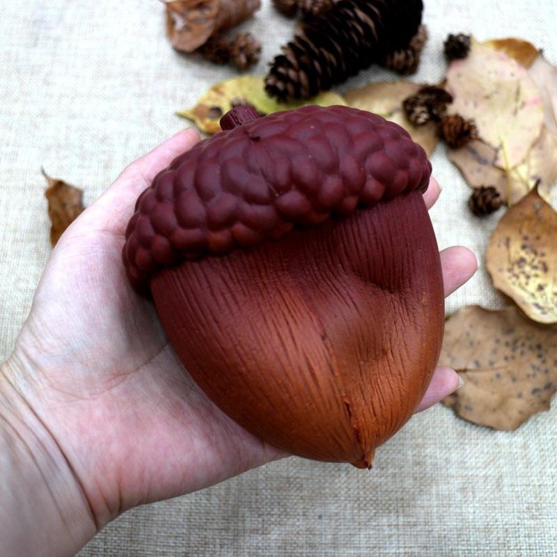 Buy Jumbo Colossal Squishy Nuts Hazelnut Cream Scented Slow Rising ...