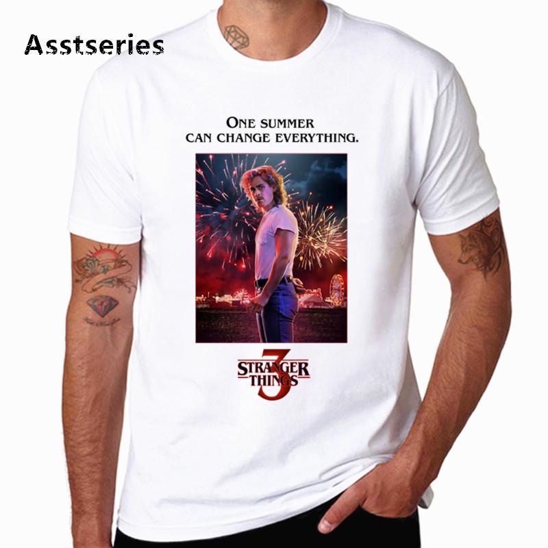 Stranger Things Season 3 Tv Series Stranger Things T-shirt Mens T-shirt ...