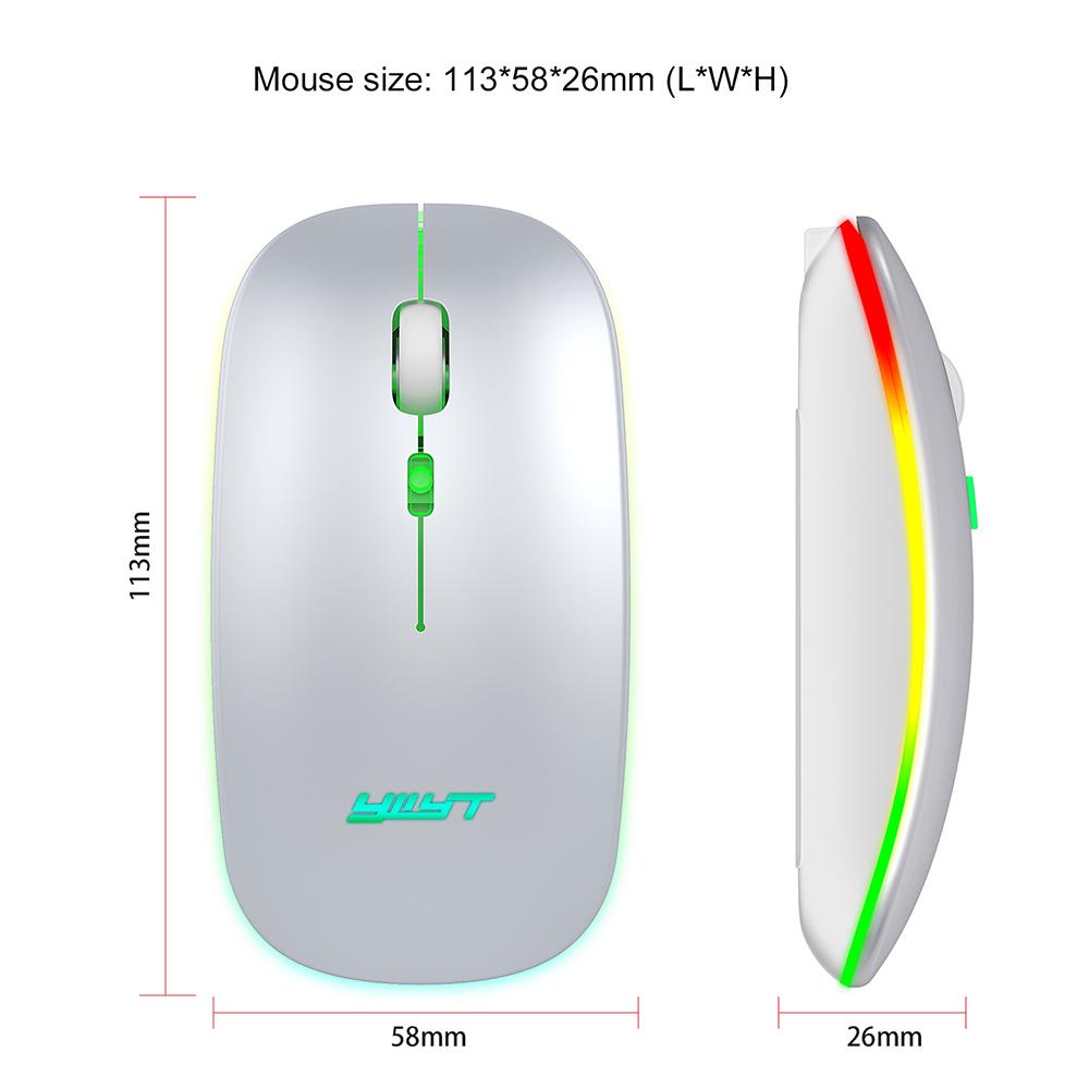 Satın alın G852 Bt5.1 2.4g Dual Mode Wireless Mouse Portable Mute Mouse Ergonomic Mice Optical ...
