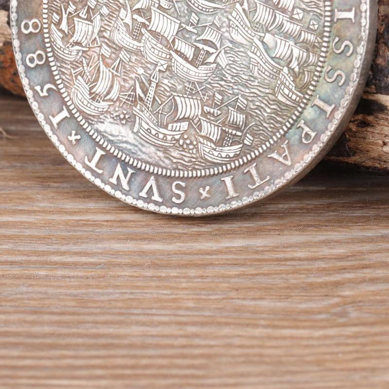 Cheap 1588 Netherlands Brass Plating Silver Vintage Collection Coin ...