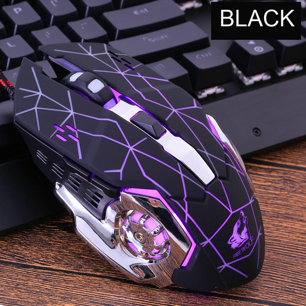 Buy Wired LED Light 4000DPI Optical Usb Ergonomic Pro Gamer Gaming ...