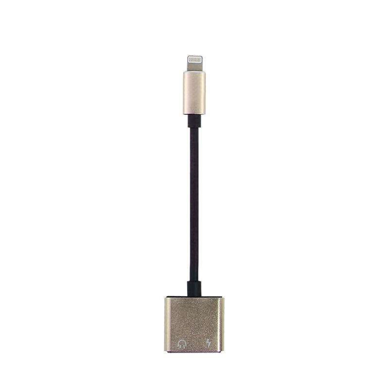 Buy Dual Lightning Adapter Charging Splitter Audio Cable at affordable ...