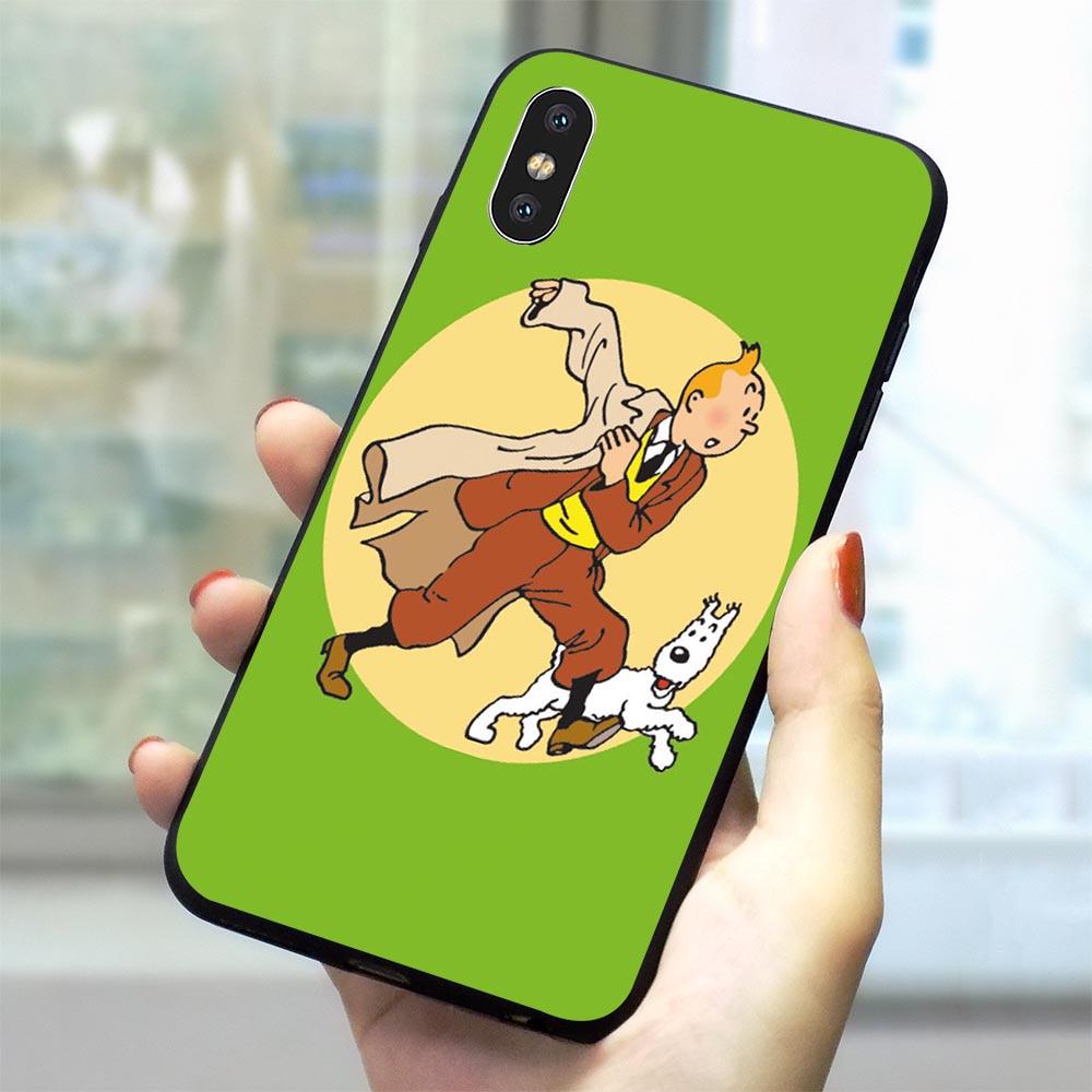 Buy The Adventures of Tintin Phone Case for Samsung Galaxy A20 A30 A40 ...