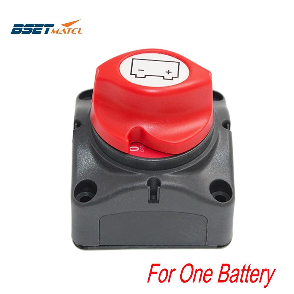 Universal 12V/24V Battery Selector Isolator Master Switch Cutoff Cut ...