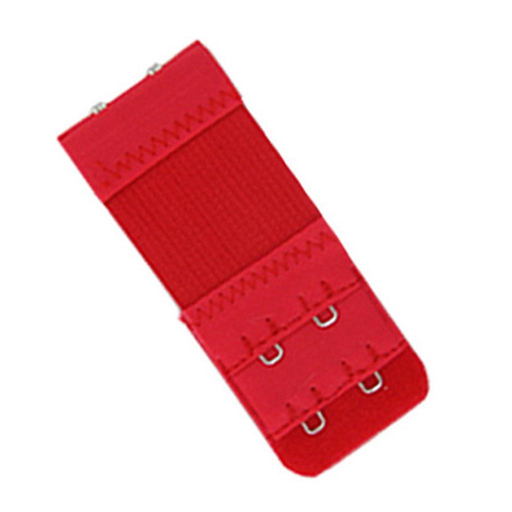 10x Bra Extenders Stretch Clip on Strap Extension 2 Row Hooks White ...
