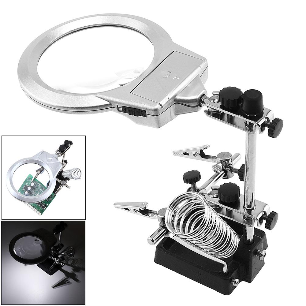 Buy Desk-top Multifunctional Adjustable Rotatable Welding Magnifier ...