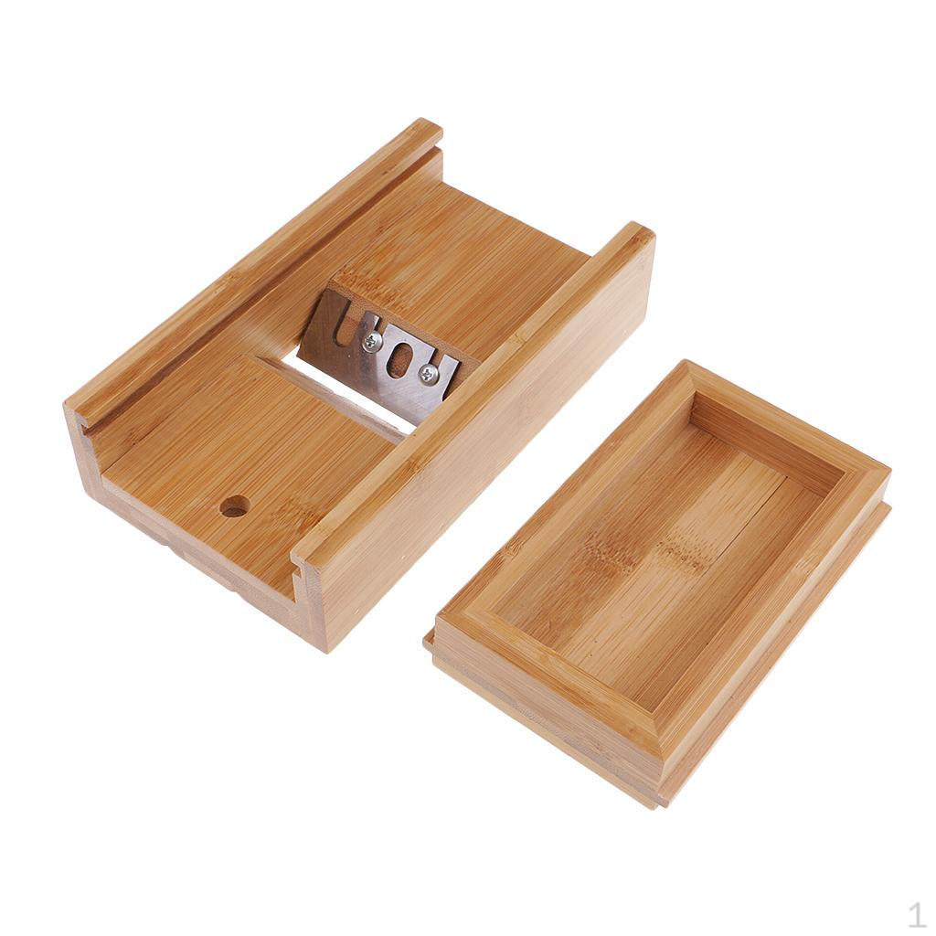 Bamboo Beveler Planer Sharp Soap Candle Loaf Mold Cutter Craft Making ...