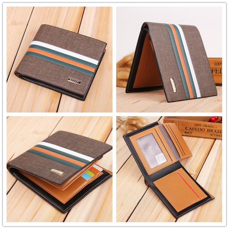 Buy SW Casual Men's Wallet Short Stripe Card Pack at affordable prices ...