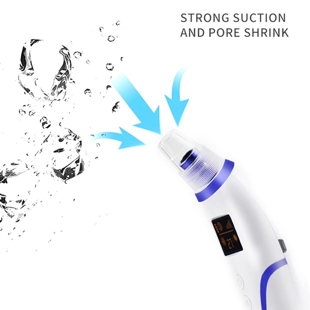 Buy Blackhead Remover Pore Vacuum Extractor Cleaner USB Rechargeable ...