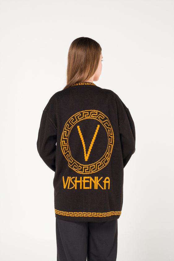Buy Vishenka Women's Black V-Neck Cardigan at affordable prices — free ...
