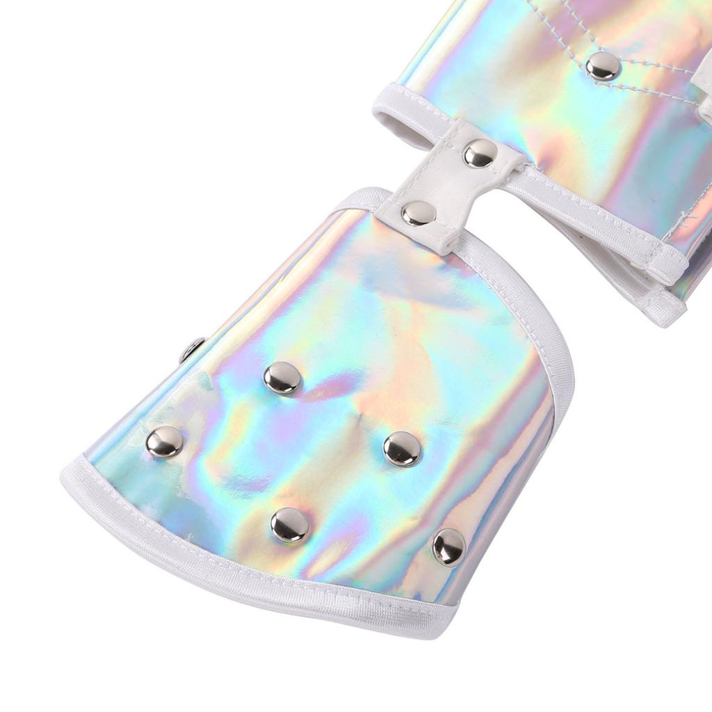 Buy Women's Leather Single Shoulder Cover Cape Belt Cosplay Club ...