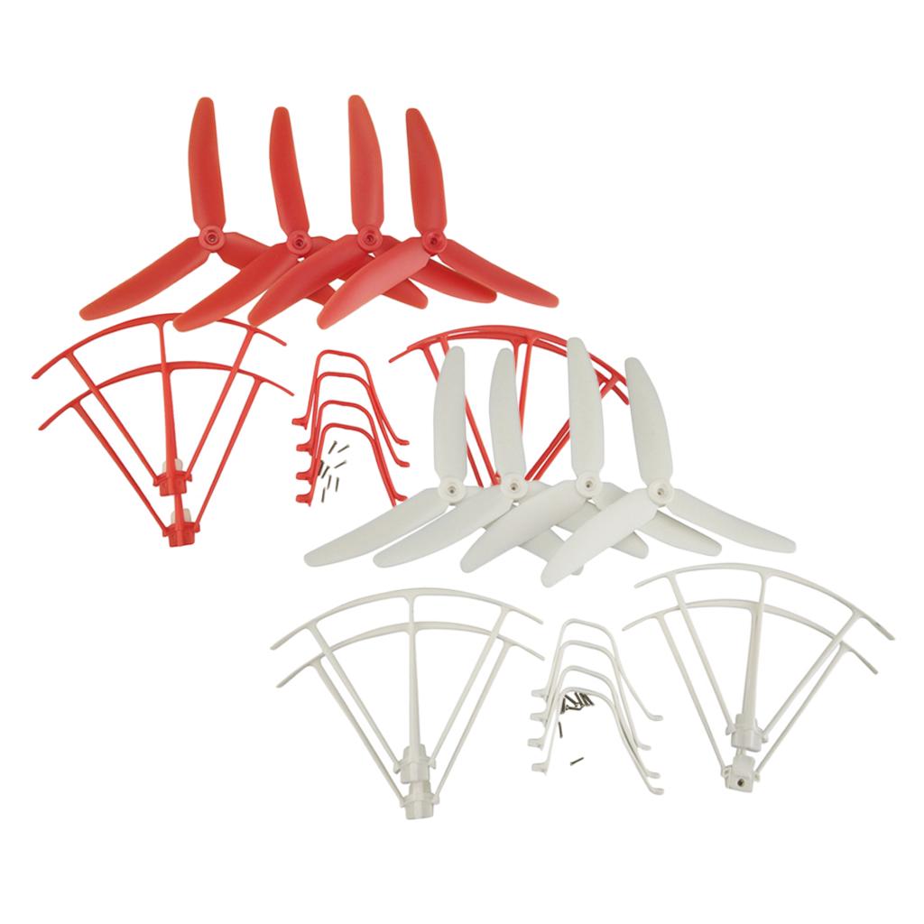 Drone Propeller Landing Gear Protect Ring Set Kit for Syma X5UW X5UC ...